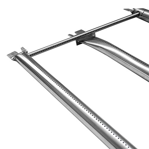 onlyfire Stainless Steel Burner Tube Set Fits for Weber Genesis 300 Series Grills (2008-2010), 34-1/4" Long