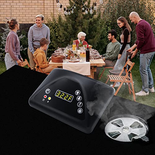Digital Control Panel, Masterbuilt Replacement Parts, Compatible with Masterbuilt MB20071317/ 20071117/ 21071218 and More MB Electric Smoker Models Top Controller, Part Number:9907160014