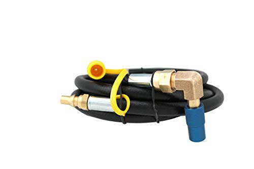 TORJIK Convertaβ’B | TJ72B | 8β RV Quick Connect Conversion Kit | Compatible with Blackstone 17β/22β Griddles | ΒΌβ Size Quick Connect