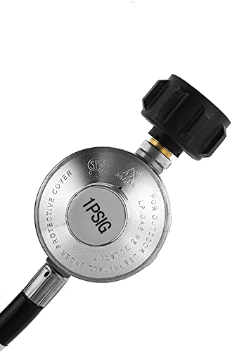 AJinTeby 6 Feet Propane Adapter Regulator and Hose for Coleman Roadtrip Grills, QCC1 Low-Pressure Regulator Connect to Propane Tank