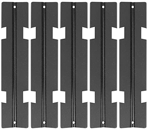 MOASKER 15-1/4" 7636 Grill Flavorizer Bars for Weber Spirit II E-310 S-310 E-320 S-320, Porcelain-Enameled Heat Plates for Weber Spirit E/S-310, E/S-320 Series Model (with Front Control Knobs), 67046