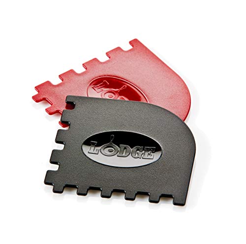 LODGE Grill Pan Scraper 2 Pack, 1 EA