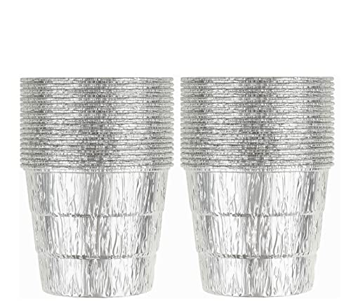 Firsgrill 30-Pack Grease Bucket Liners Replacment for Mostly Z Grill, Green Mountain Pellet Wood Smoker