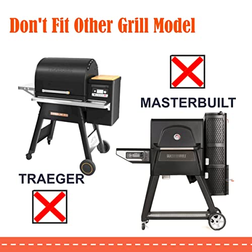 Precision Control Speed Fan Compatible with Char-griller Gravity Fed 980 Charcoal Grill 38-in W Black Barrel Charcoal Grill