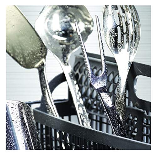 All Clad BBQ Tool Set, Grill Accessories, 4 Pieces: Fork, Brush, Locking Tongs and Turner. Stainless Steel, Silver