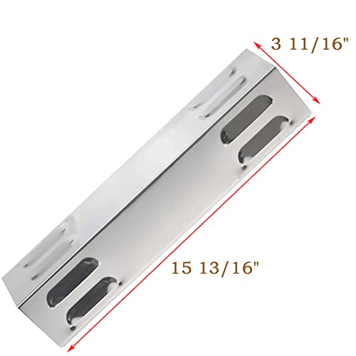 Cmanzhi S1C011 (5-Pack) S1C003 (5-Pack) Stainless Steel Burner and Heat Plate Replacement for Dyna-Glo DGE530BSP-D, DGE530GSP-D, DGE530SSP-D