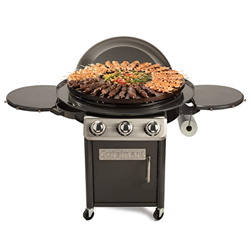 Cuisinart CGG-999 30-Inch Round Flat Top Surface 360° XL Griddle Outdoor Cooking Station
