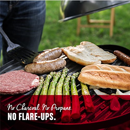 George Foreman GFO240S Indoor/Outdoor Electric Grill, 23.50 x 21.20 x 12.10, Silver