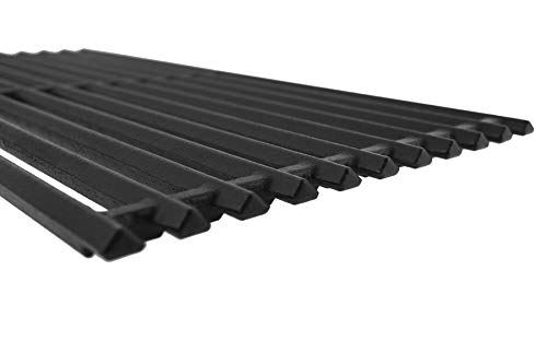SafBbcue Cast Iron Grate and Stainless Steel Emitter Compatible with Charbroil Commercial Infrared 2 3 4 5 6 Burner Grills 463242515 466242515 463243016 463367016 466242516 463342620 463346017