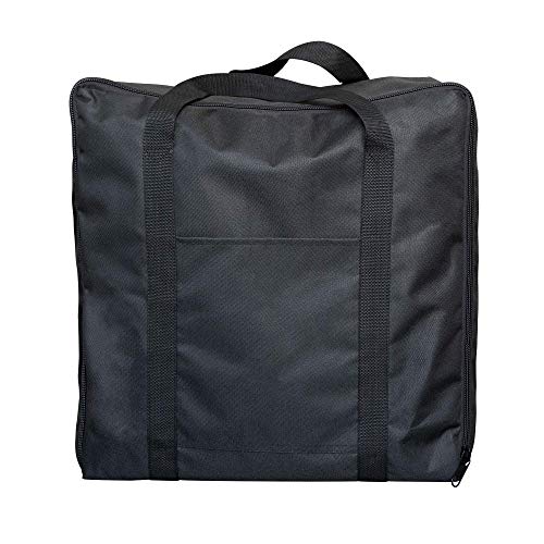 iCOVER Griddle Carry Bag for Blackstone 17 inch Table Top Flat Top Griddle Heavy Duty 600D Polyester Canvas Table Top Griddle Carry Bag for Store and Travel