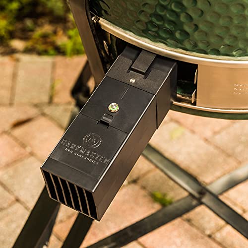 BARKMASTER BBQ ACCESSORIES Charcoal FastStart Blower Fan with Auto Shut-Off - Compatible with The Big Green Egg Line of Smokers - Big Green Egg Accessories