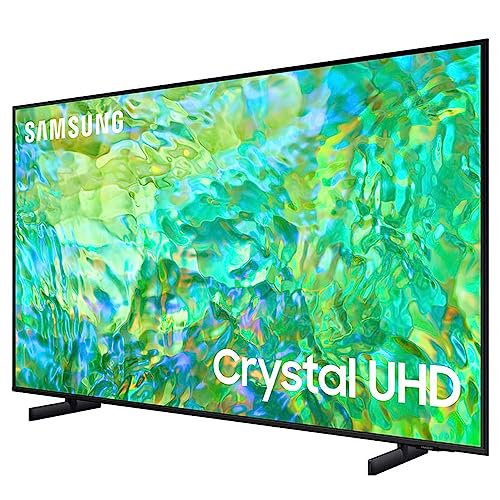 SAMSUNG UN55CU8000 55 inch Crystal UHD 4K Smart TV (2023 Model) Bundle HW-S800B 3.2.1ch Soundbar (Black) with Wireless Dolby Atmos DTS:X