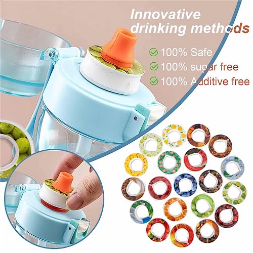 KNFUI Flavour Pods Pack for Air Water Up Bottle, Creative Pod with Fragrance Accessories Bottle Cup Scented Starter Set Cartridge, 0 Sugar Flavours Fruit Taste