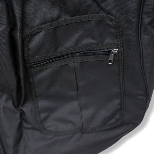 WUQIMUSC Cello Gig Bag soft case bag with Strong Straps Handle Practical Rainproof soft cello bag for 4/4 3/4 Cello,Black color