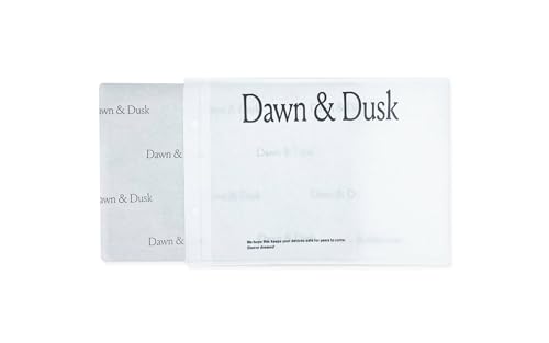 Dawn & Dusk's 13 inch Laptop Sleeve Compatible with MacBook Pro & MacBook Air, PU Leather, Vegan Friendly, Hand-Made, Magnetic Flap, Black.