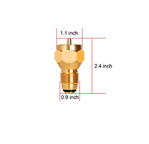 USA Premium Store Refill Adapter Lp Gas 1 Lb Cylinder Tank Coupler Heater Bottles Coleman
