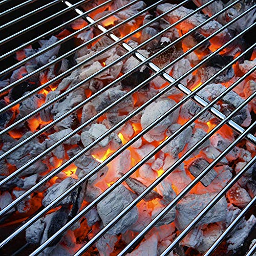 LANEJOY BBQ Grill Grates Replacement, Stainless Steel Barbecue Wire Mesh, Multifunction Cooking Grate for Outdoor Grill 2 Pack (15 3/4''*11 13/16'')