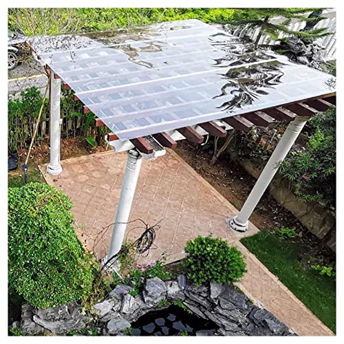 exproyzk Clear Polycarbonate Plastic Sheet - Transparent Glass Replacement Board - Impact Resistant - 1mm Thick (Color : Clear, Size : 1x3m)