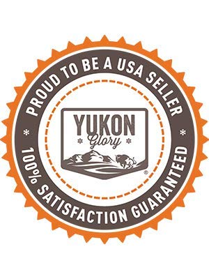 Yukon Glory Premium BBQ Grill Brush Easy Grip Double Pad Stainless Steel Cleaner for Gas and Charcoal Grill- Safe for Ceramic, Steel, Cast Iron Grill Grate- Grilling Gifts