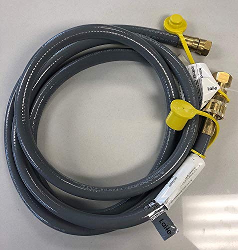 Mont Alpi MANGK Liquid Propane to Natural Gas Grill Conversion Kit with Regulator and 10 Foot Hose for Outdoor Grill Griddle and Pizza Oven