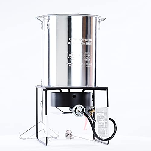 Turkey Fryer King Kooker 12RTFA 29Qt. Propane Outdoor Cooker Package with Battery Operated Timer