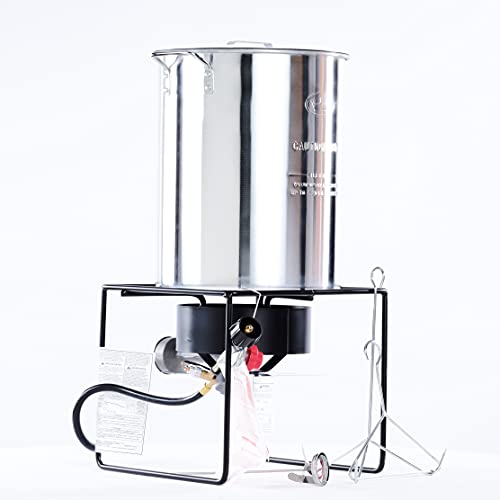 Turkey Fryer King Kooker 12RTFA 29Qt. Propane Outdoor Cooker Package with Battery Operated Timer