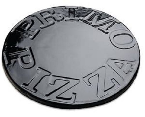 Primo 338 Porcelain Glazed Pizza Baking Stone for Primo Oval XL or Kamado Grill