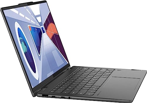 Lenovo 2023 Yoga 7i 14" 2.2K Touchscreen 2-in-1 Laptop, 13th Gen Intel 10-Core i7-1355U, Iris Xe Graphics, 16GB DDR5 RAM 512GB SSD,WI-FI 6E, Thunderbolt 4, HD Webcame, Windows 11 H, Storm Grey