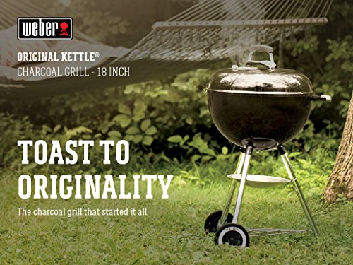Weber 18" Original Kettle, Black with Cover