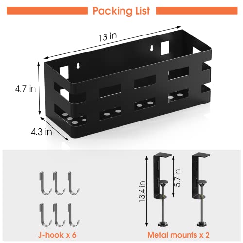Shansis Griddle Caddy, Grill Caddy for Blackstone Griddle Accessories, Removable Griddle Caddy for 28"/36" Blackstone Griddles/Prep Cart, Hanging Caddy Free from Drill Hole BBQ Caddy