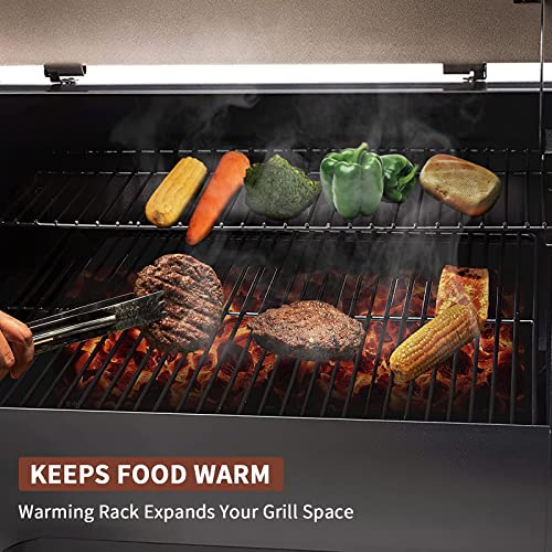 QuliMetal BAC351 Grill Rack for All Traeger Lil' Tex and Pro 22 Series Grills, Traeger Eastwood 22, Traeger Century 22 Series Warming Rack Replacement Part