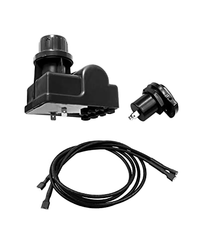NTSUMI Electronic Igniter Kit Fit for Char-Broil Models Replace G511-0055-W1, Switch/Off Butto Lgnition Module 4 Outlets