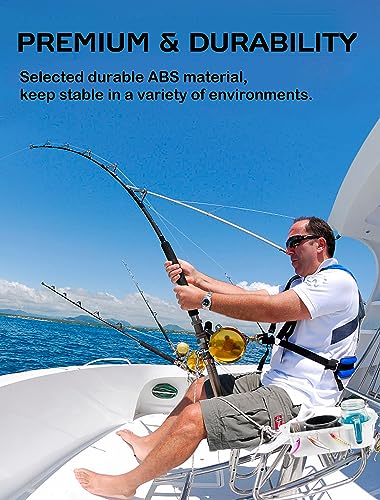 AngLink Boat Cup Holder - Marine Boat Caddy Organizer with Storage 3 Mount Options, Fishing Tool Drink Holders for Center Console Seat Kayak Pontoon Bass Boat Jon Boats丨Black