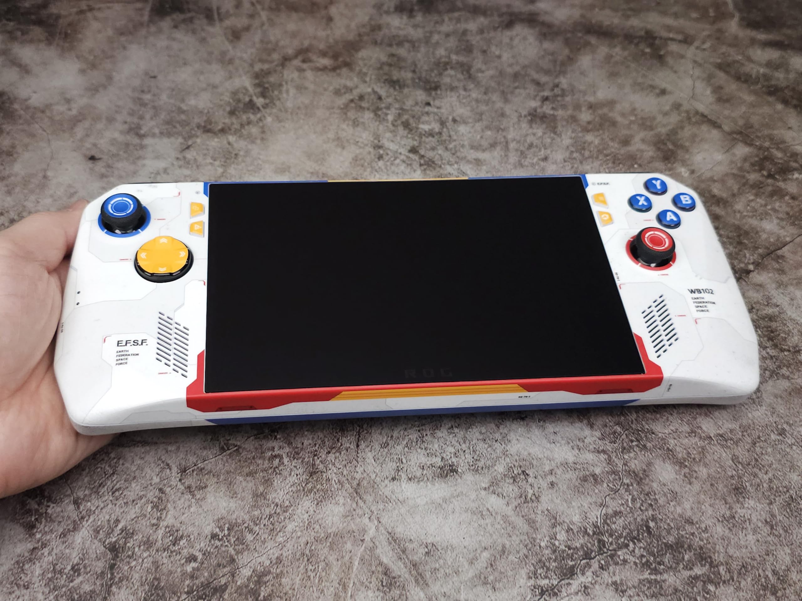 ROG Ally 1st Generation Matte Skin, Gundam Edition, Full Wrapping Matte Vinyl Skin for ROG Ally 1st Generation (Designed by POP SKIN)