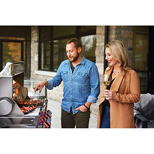 Napoleon PRO500RSIBPSS-3 Prestige PRO 500 BBQ Propane Gas Grill, sq.in. + Infrared Side and Rear Burners, Stainless Steel