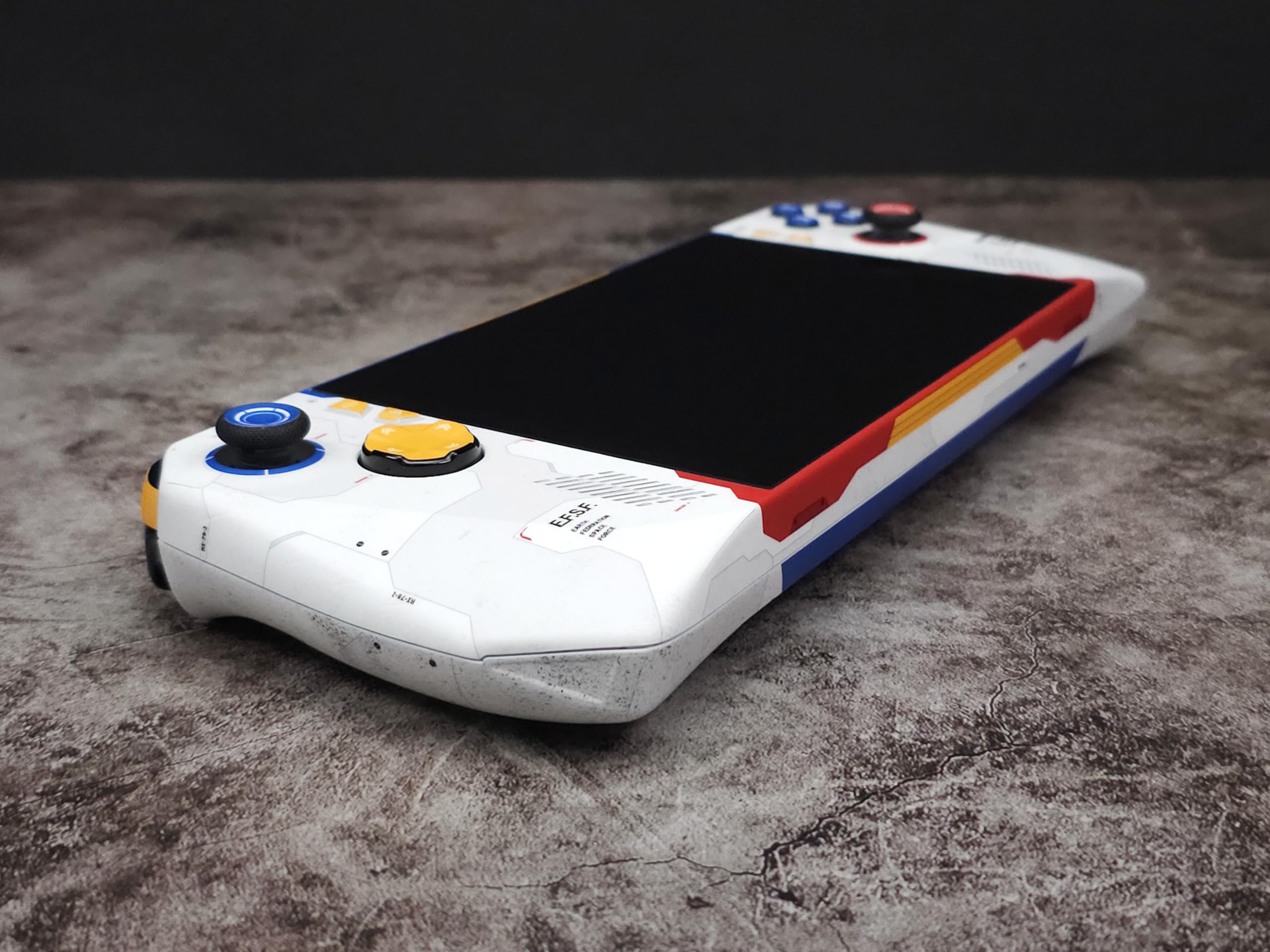ROG Ally 1st Generation Matte Skin, Gundam Edition, Full Wrapping Matte Vinyl Skin for ROG Ally 1st Generation (Designed by POP SKIN)