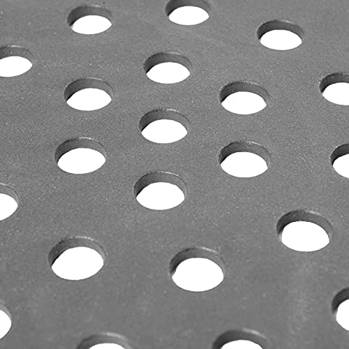 BBQGuys Signature Cast Iron Charcoal Fire Grate for Kamado Grills - Fits Big Green Egg Large & Kamado Joe Classic - BBQ-KCF-10