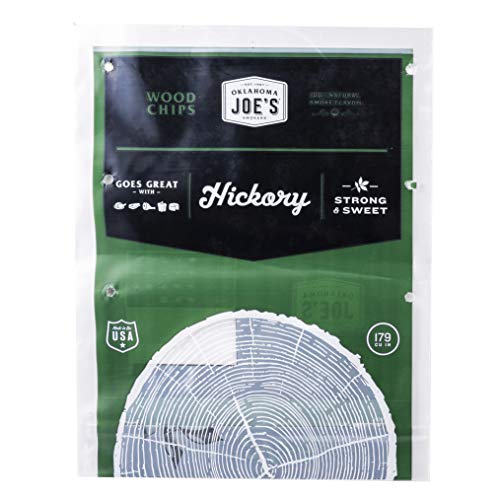 Oklahoma Joe's Hickory Wood Smoker Chips, 2-Pound Bag