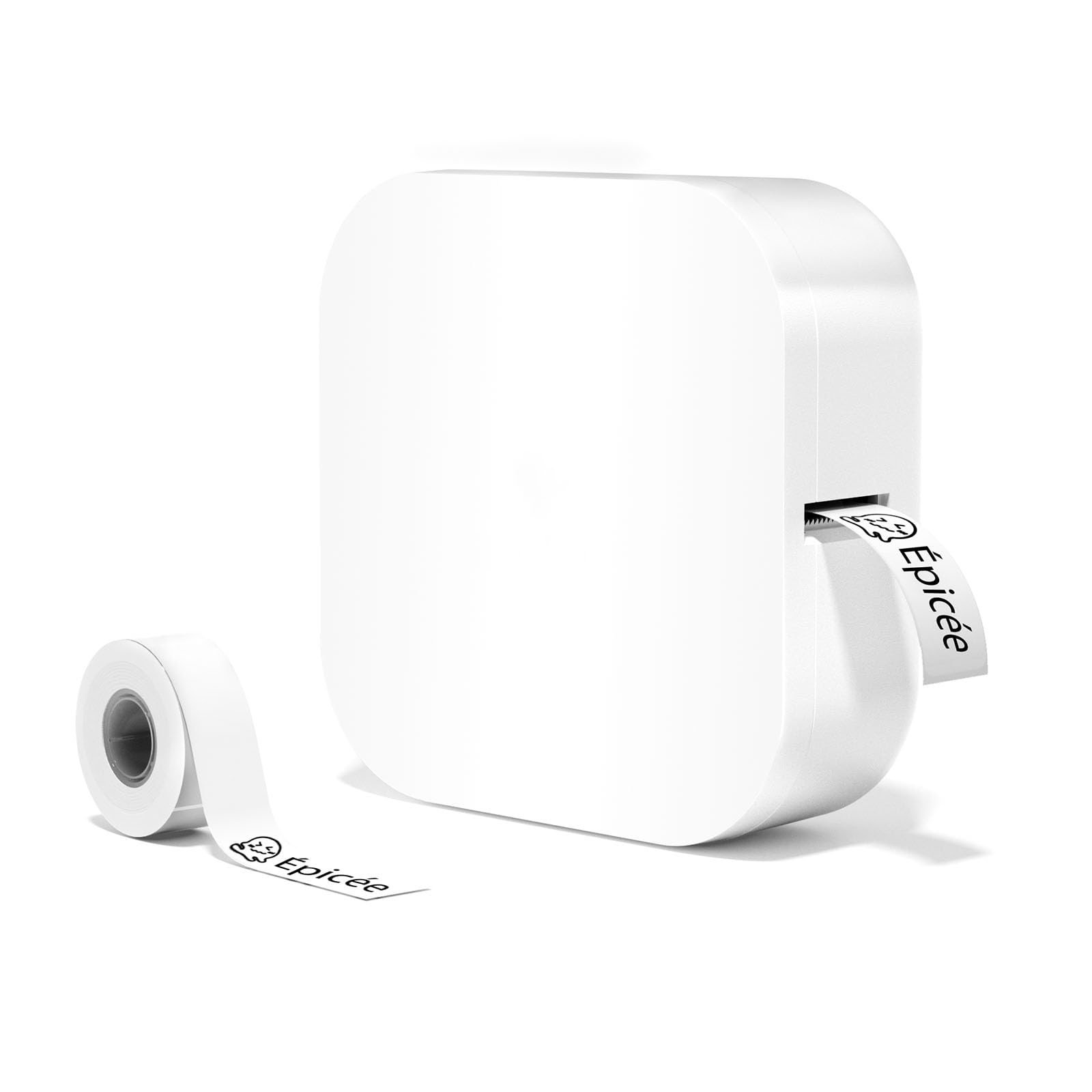 Odaro Q30 Wireless Bluetooth Mini Label Maker Portable Label Printer for iOS & Android, for Home, Office, Small Business (White)