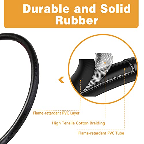 ZBXHJJZW Propane Refill Adapter Hose 350PSI High Pressure Camping Grill - QCC1 Type 1 LB Propane Refill Adapter Hose 39β Long, 1LB Tank Bottle Adapter Connector with ON-Off Control Valve