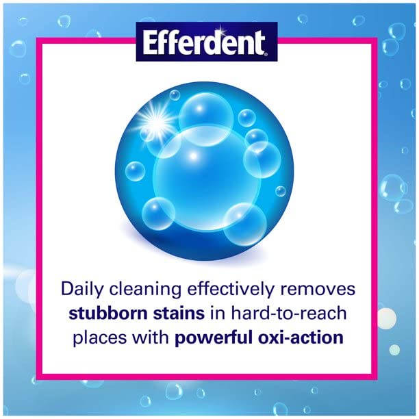 Efferdent Denture Cleaner, 90 ct