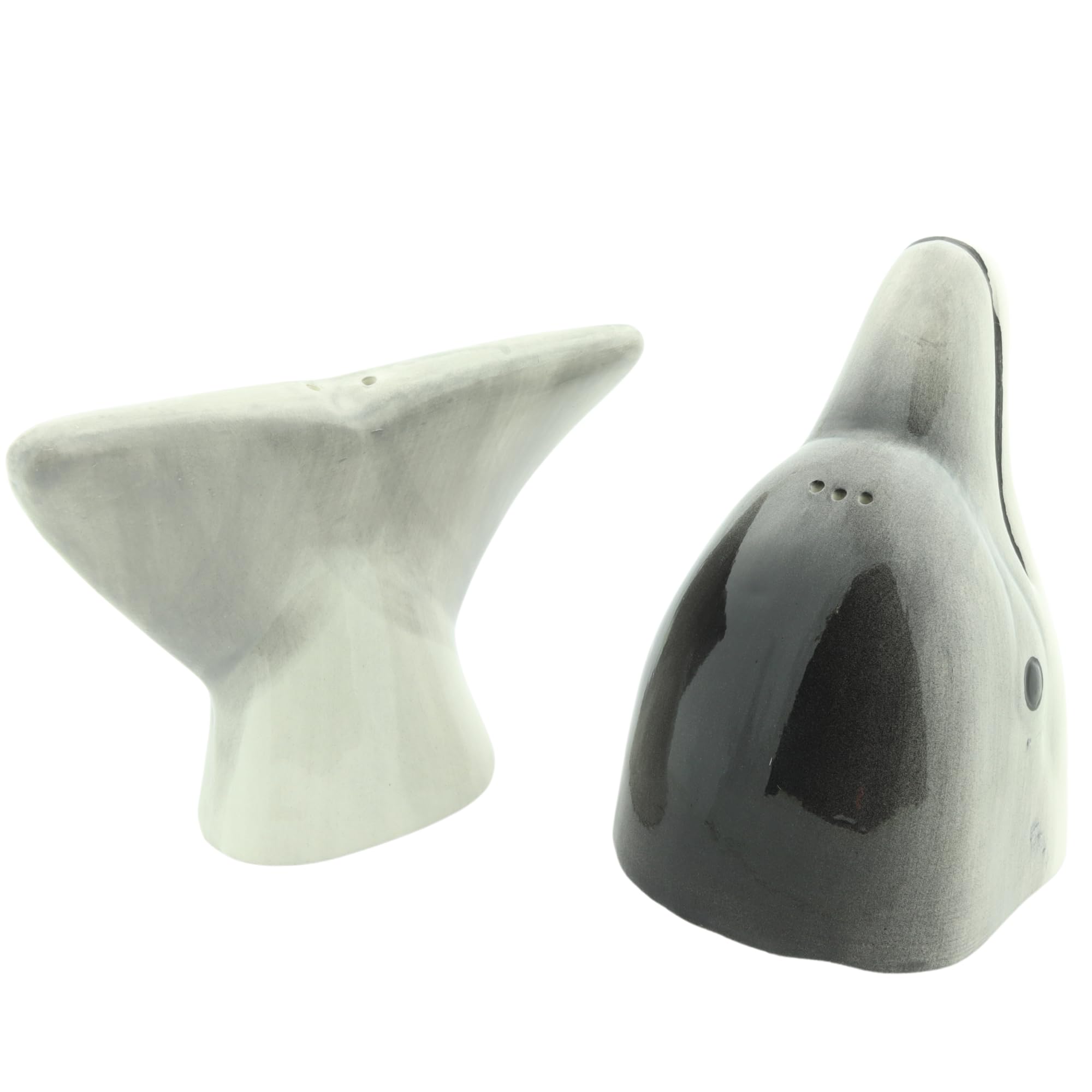 Needzo Dolphin Salt and Pepper Shakers Set, Nautical Themed Kithen Supplies, Small