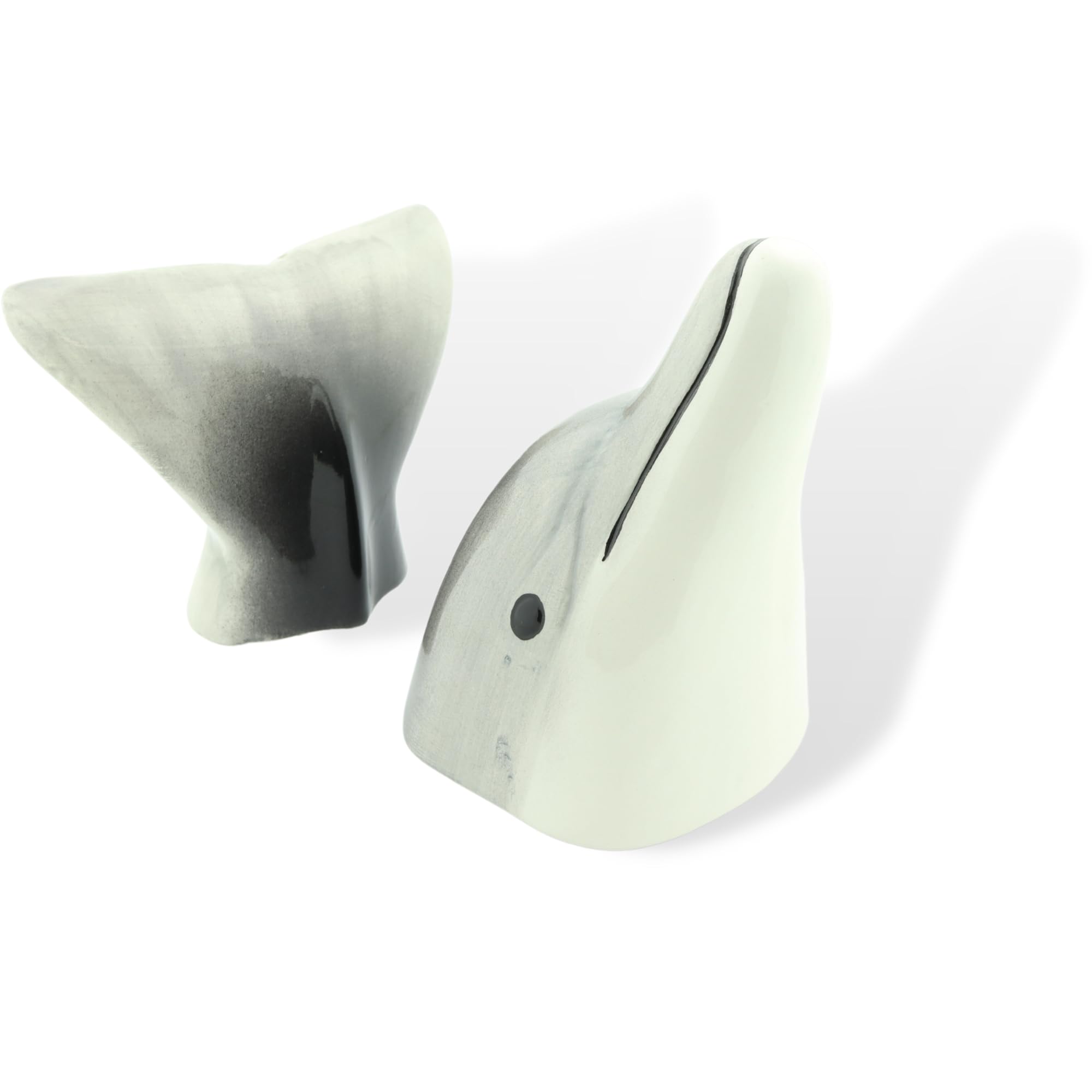 Needzo Dolphin Salt and Pepper Shakers Set, Nautical Themed Kithen Supplies, Small