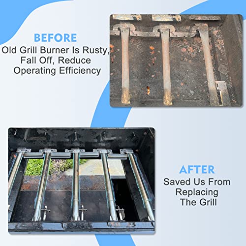 Adviace Replacement Parts for Members Mark GR2210601-MM-00 GR2298901-MM-00 5 Burner Gas Grill Models, GR2210601-MM-00 Burner, GR2210601-MM-00 Burners 5 Burner Tubes