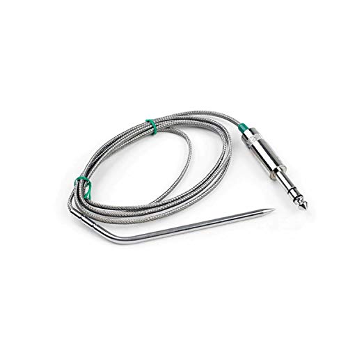 Replacement Parts High-Temperature Meat Temperature Probe Compatible with Green Mountain Grill/GMG Pellet Grills, Works with Jim Bowie Choice, Daniel Boone Choice & Davy Crockett Grills