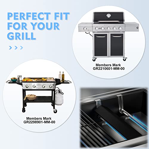 Adviace Replacement Parts for Members Mark GR2210601-MM-00 GR2298901-MM-00 5 Burner Gas Grill Models, GR2210601-MM-00 Burner, GR2210601-MM-00 Burners 5 Burner Tubes
