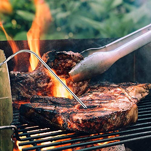 Replacement Parts High-Temperature Meat Temperature Probe Compatible with Green Mountain Grill/GMG Pellet Grills, Works with Jim Bowie Choice, Daniel Boone Choice & Davy Crockett Grills