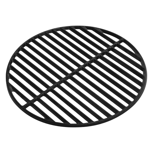OLIGAI Cast Iron Cooking Grate,Cooking Grids Grates for Small and Minimax Big Green Egg,Round Grill Grate Replacement for Big Green Egg,13 Inch Cast Iron Grates