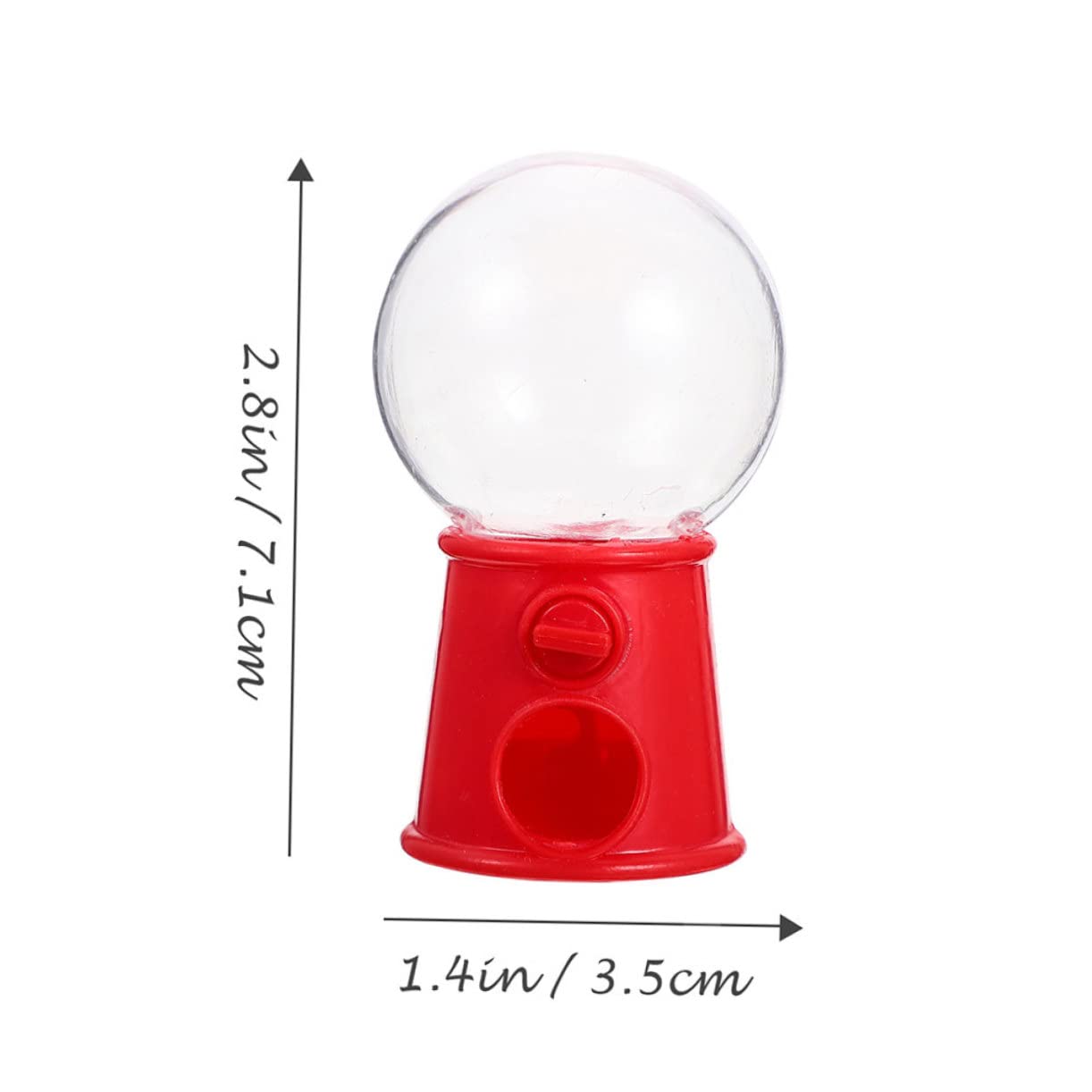 6pcs Mini Machine Small Gumballs Machine Gumballs Machine Candy Gumballs Machines Toys Gumballs Machine Bank Candy Machine Candy Twisting Candy Dispenser Machine Money Bank