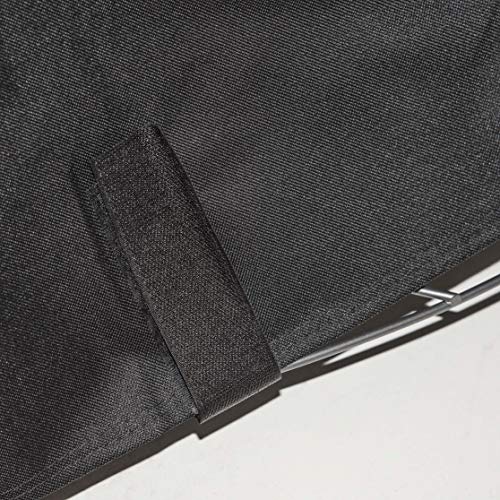 Char-Broil 20602107 Patio Bistro TRU-Infrared Electric Grill, Black & Kettleman Grill Cover